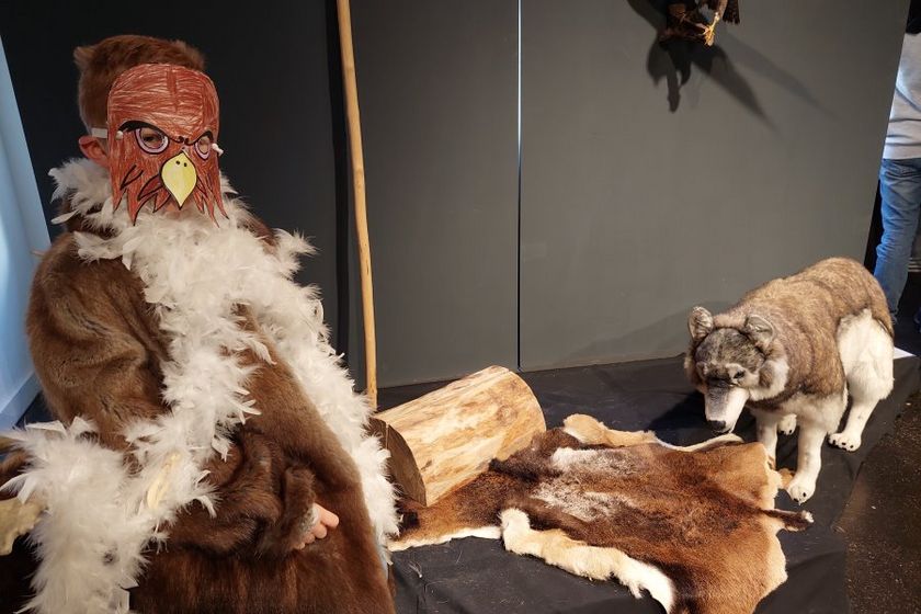 Als Höhlenlöwe durchs URMU – Steinzeitwerkstatt in den Faschingsferien ...